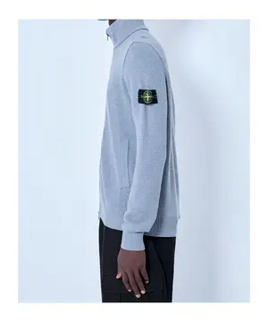 Stone Island High-neck Cardigan