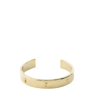 AMI Paris Hammered De Coeur Bracelet - Gold