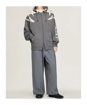 Y3 Chito Graphic French Terry Zipper Hoodie