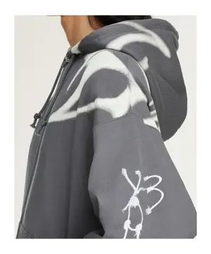 Y3 Chito Graphic French Terry Zipper Hoodie