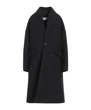 MAISON MARGIELA Minimal Singlebreasted Coat - Black