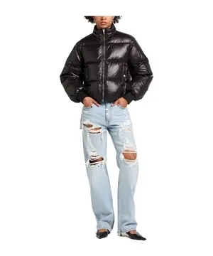 GANNI Solid Color Puffer Jackets
