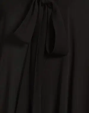 Balenciaga Solid Silk Shirts