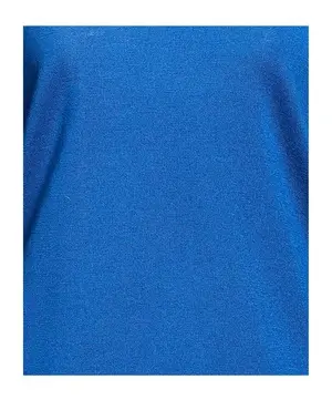 Max Mara Solidcolor Wool Turtleneck Sweater - Blue