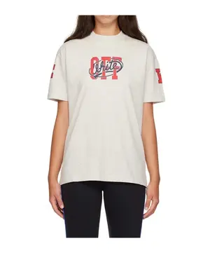 Off-White Short-sleeved T-shirt - Grey
