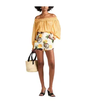 Dolce & Gabbana Multicolor Woven Shorts