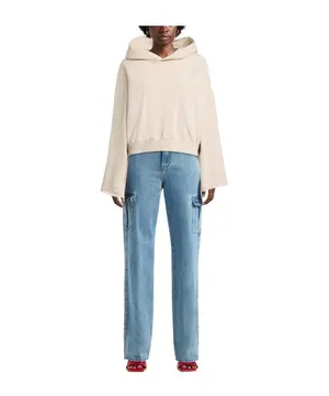 MAISON MARGIELA Solidcolor Hooded Sweatshirt