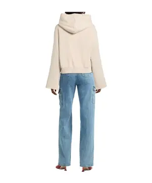MAISON MARGIELA Solidcolor Hooded Sweatshirt