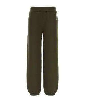 JIL SANDER Logo-print Track Joggers - Olive Green