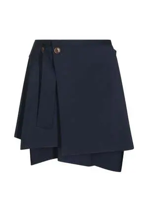 VIVIENNE WESTWOOD Meghan Kilt Skirt - Navy Blue