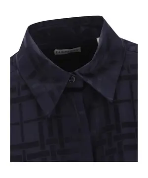 Burberry Long Sleeved Checked Shirt