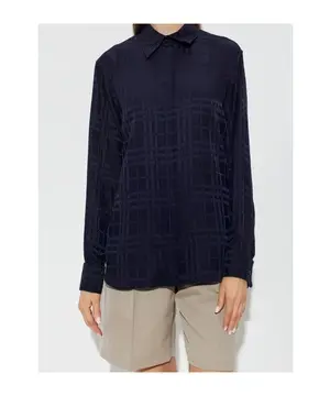 Burberry Long Sleeved Checked Shirt