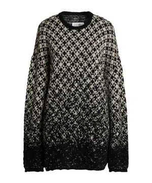 MAISON MARGIELA Two-tone Jumpers - Black