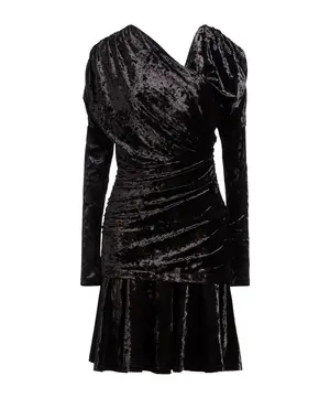 GANNI Short Dresses - Black