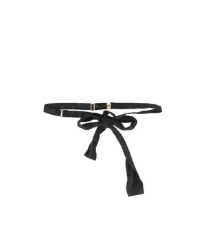 Marni Solidcolor Woven Belt - Black