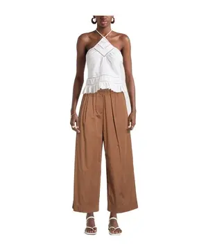Max Mara Solid Color Casual Trousers