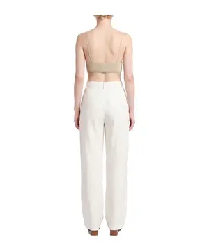 Jacquemus Sleeveless Knit Cropped Top
