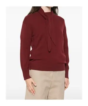 Marella Bow-detail Knit Sweater