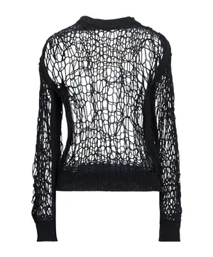 MAISON MARGIELA Solid Color Jumpers - Black