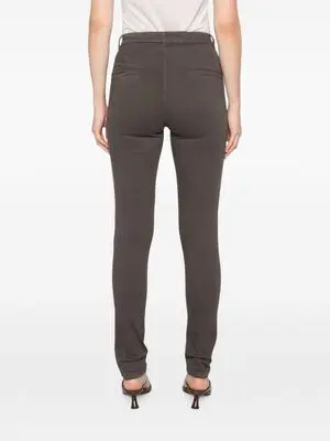 Marella Tapered Casual Trousers With Zippers