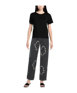 GANNI Denim Trousers