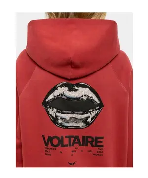 Zadig&Voltaire Georgy Mo Tour Logo-embroidered Hoodie