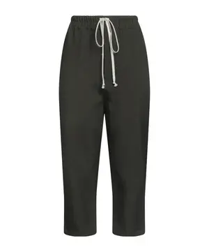 Rick Owens Solid Color Casual Trousers - Green