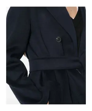 Marella Double-breasted Belted Coat