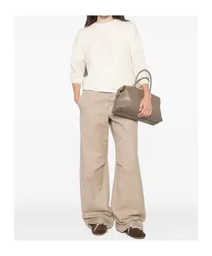 Marella Crew-neck Cable-knit Sweater