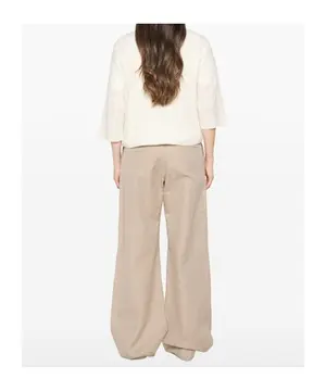 Marella Crew-neck Cable-knit Sweater