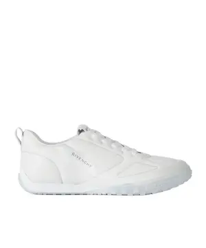 Givenchy Glide Sneakers In Leather - White/grey