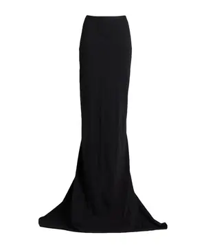 Rick Owens Minimalist Asymmetric Skirt - Black