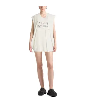 MAISON MARGIELA Printed Sleeveless Tshirt