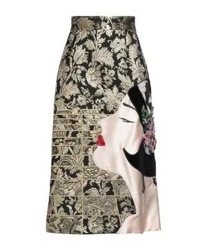 Dolce & Gabbana Satin Jacquard Fullskirt