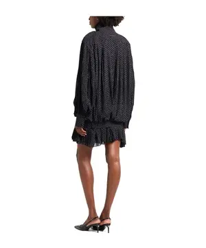MAISON MARGIELA Polkadot Pleated Dress
