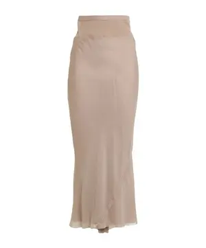 Rick Owens Minimalist Solidcolor Skirt - No