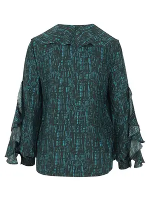 GIANLUCA CAPANNOLO Shirt With An Irregular Pattern