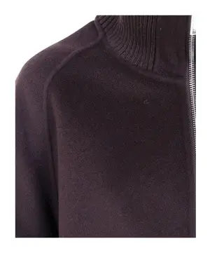 Seventy Ribbed-collar Casual Bomber Jacket