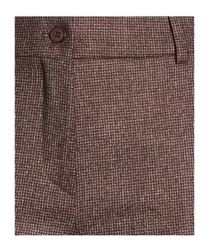 Max Mara Houndstooth Tapered Trousers
