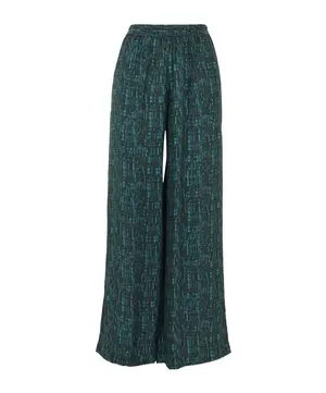GIANLUCA CAPANNOLO Casual Pants With An Irregular Pattern - Green