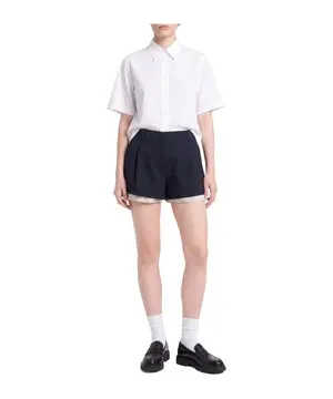 Marni Minimalist Wool Shorts