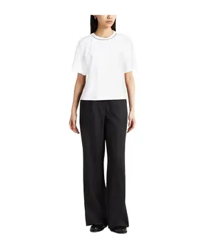 Brunello Cucinelli Solidcolor Shortsleeve Tshirt