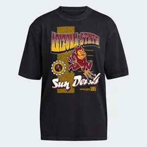 Adidas Arizona State Sun Devils Premium Fashion Tee Black - Black / Multi