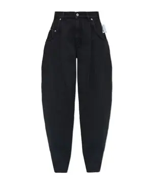 Moschino Belt-loop Jeans - Black