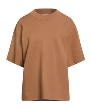 Max Mara Solid Color Jumpers - Brown