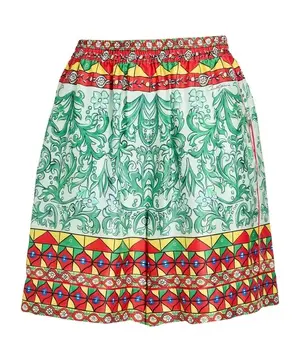 Dolce & Gabbana Printed Shorts - Green