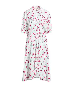 Marni Floral-print Crepe Shirt Dress