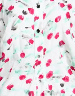 Marni Floral-print Crepe Shirt Dress