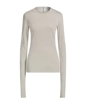Rick Owens Solidcolor Longsleeve Tshirt - Grey