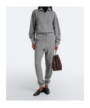 Victoria Beckham Wool And Cashmere Sweatpants